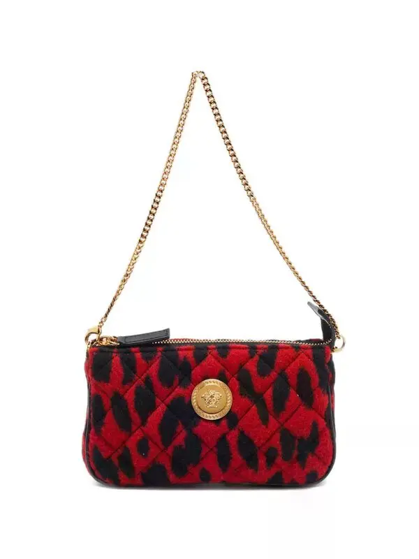 Versace Medusa-detail Clutch Bag