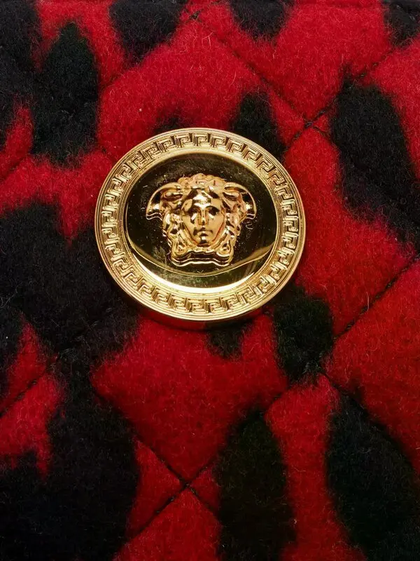 Versace Medusa-detail Clutch Bag