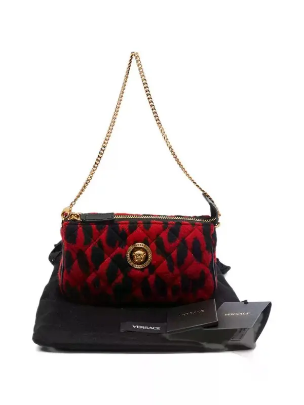 Versace Medusa-detail Clutch Bag