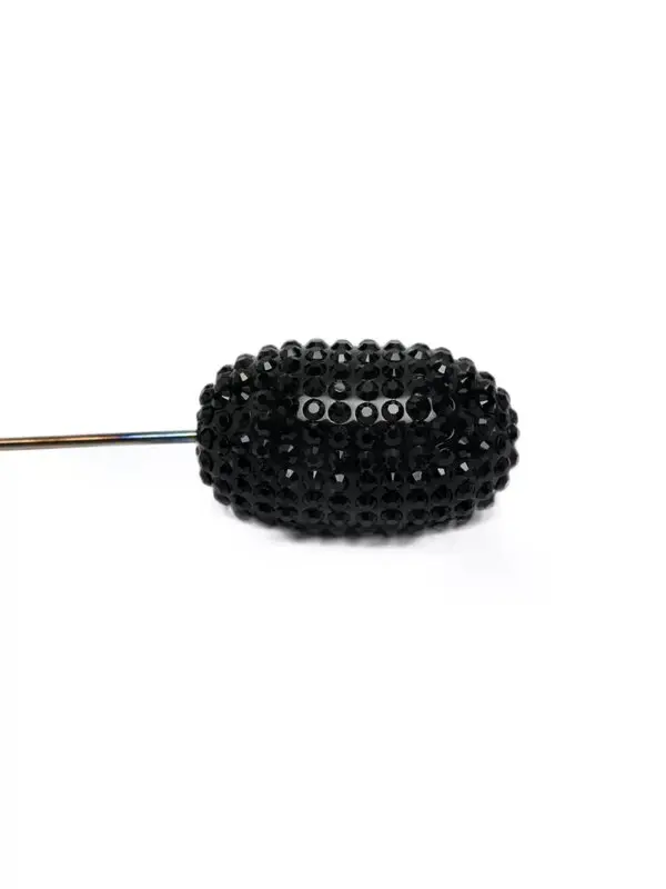 Emporio Armani Crystal-embellished Pin