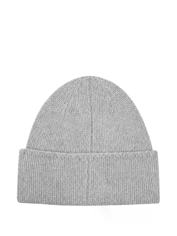 POLO RALPH LAUREN Logo-embroidered Ribbed-knit Beanie Hat