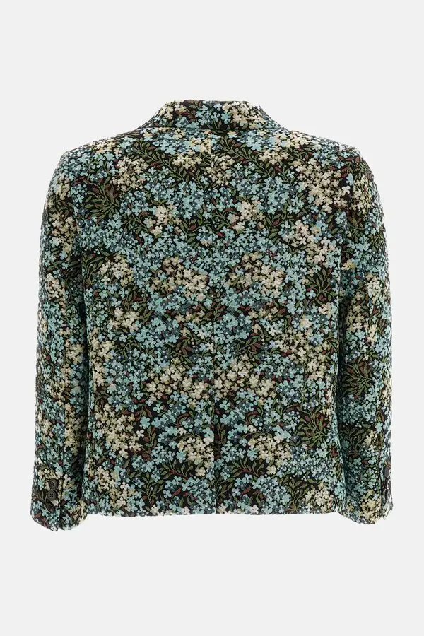 DRIES VAN NOTEN Giacca In Tessuto Jacquard