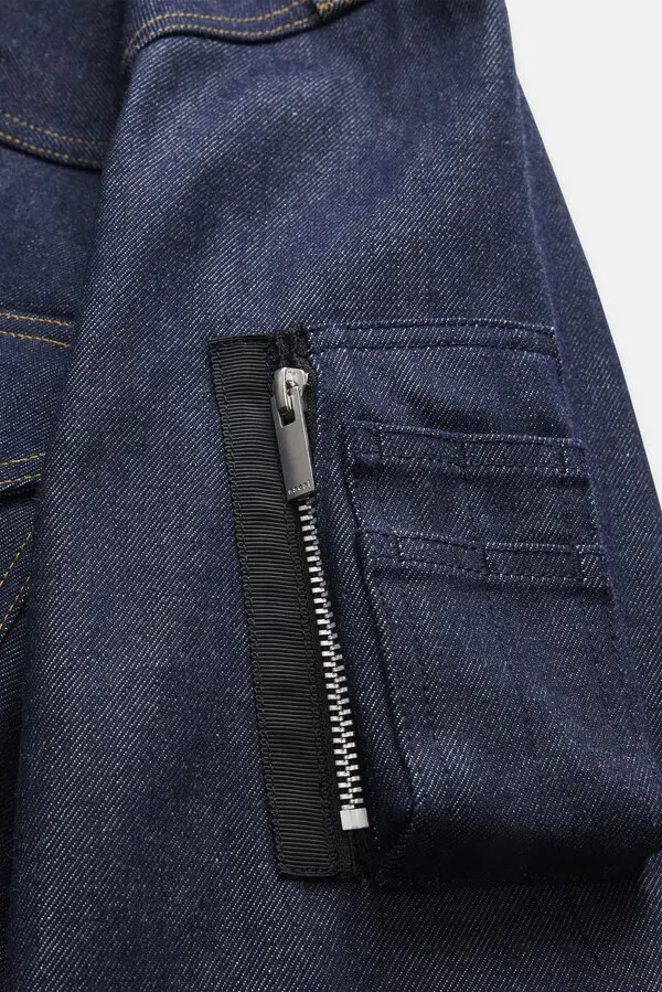 Sacai X Levi's Giacca Blouson - Blue