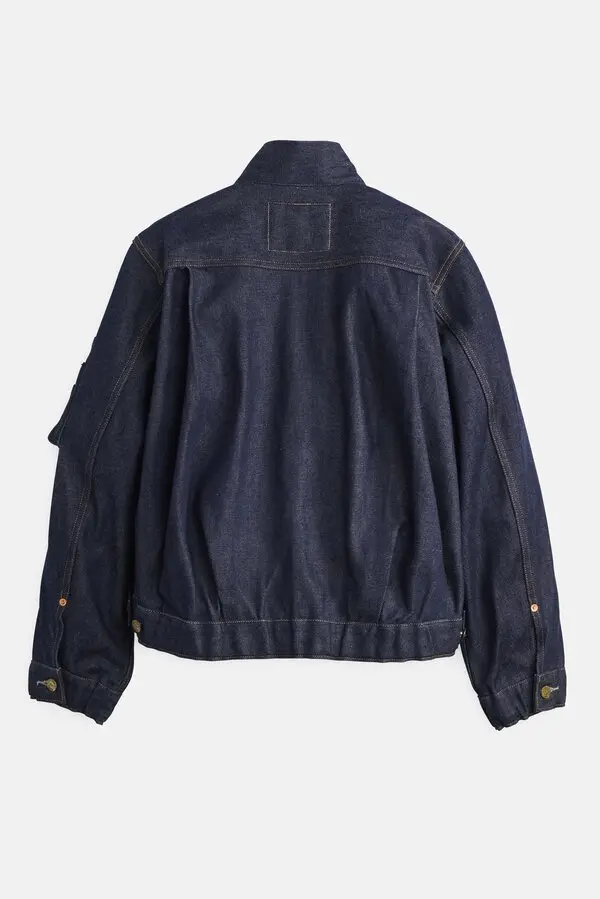 Sacai X Levi's Giacca Blouson - Blue