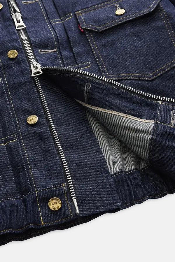 Sacai X Levi's Giacca Blouson - Blu