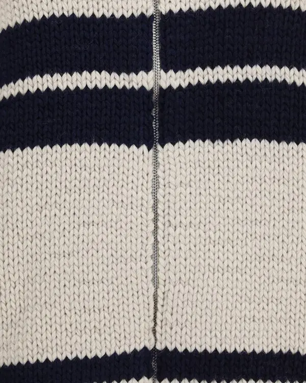 Prada Wool Zip Cardigan