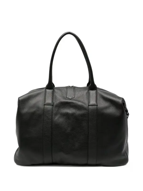 CANALI Grained Leather Holdall