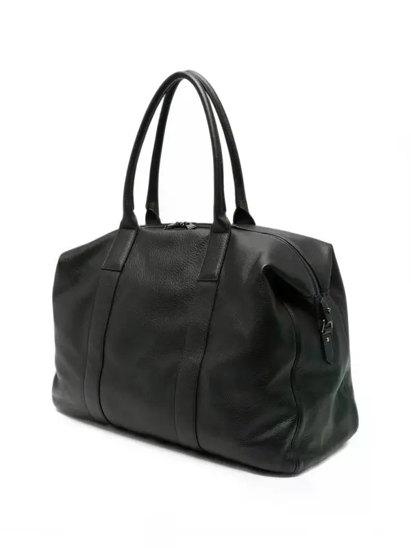 CANALI Grained Leather Holdall