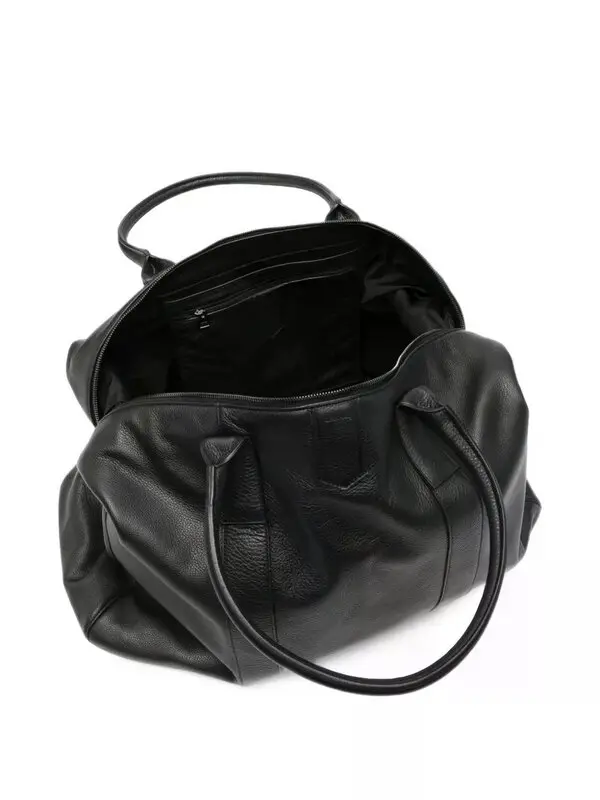 CANALI Grained Leather Holdall