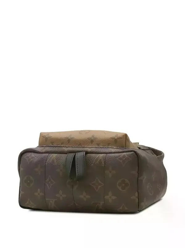 LOUIS VUITTON 2019 Monogram Reverse Palm Springs Pm Backpack