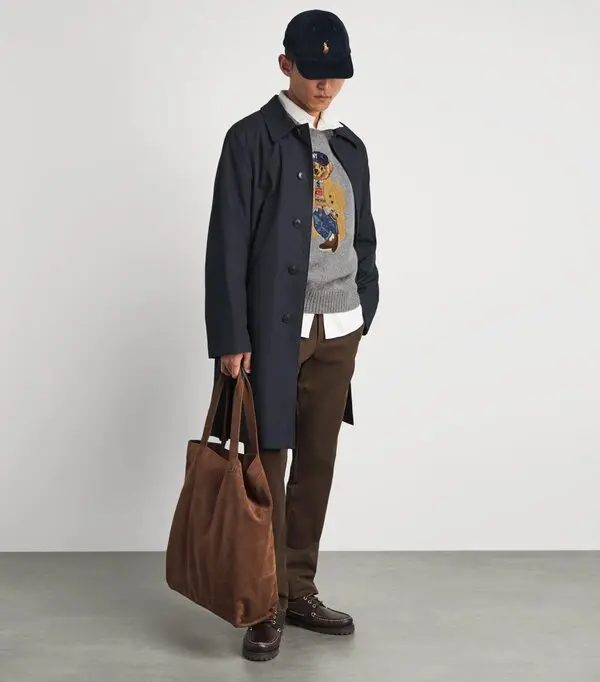 POLO RALPH LAUREN Wool-cashmere Polo Bear Sweater