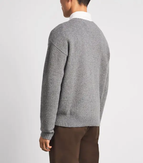 POLO RALPH LAUREN Wool-cashmere Polo Bear Sweater