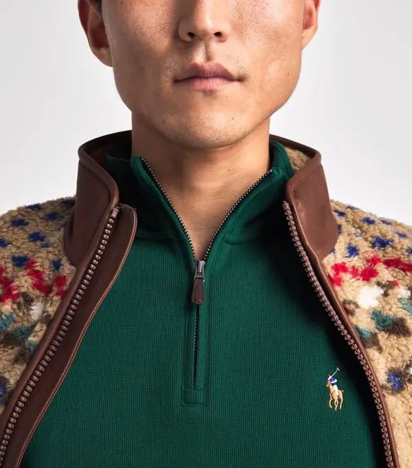 Polo Ralph Lauren Estate-rib Quarter-zip Sweater