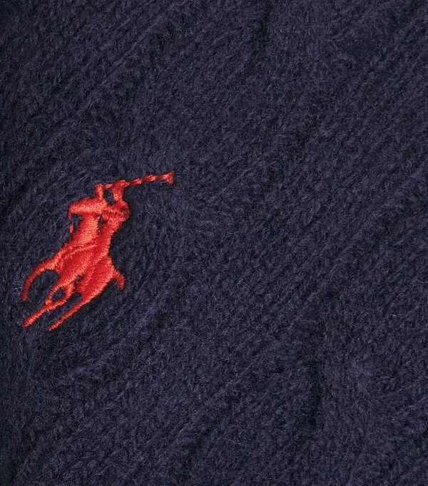 POLO RALPH LAUREN Wool-cashmere Cable-knit Sweater
