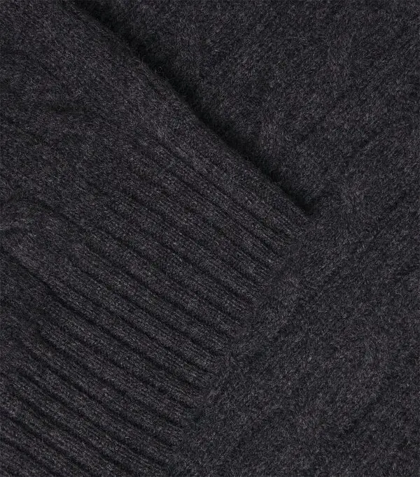 POLO RALPH LAUREN Wool-cashmere Cable-knit Sweater