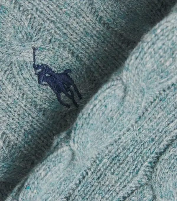 POLO RALPH LAUREN Wool-cashmere Cable-knit Sweater