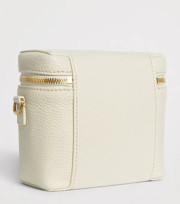 Thom Browne Leather Box Pouch