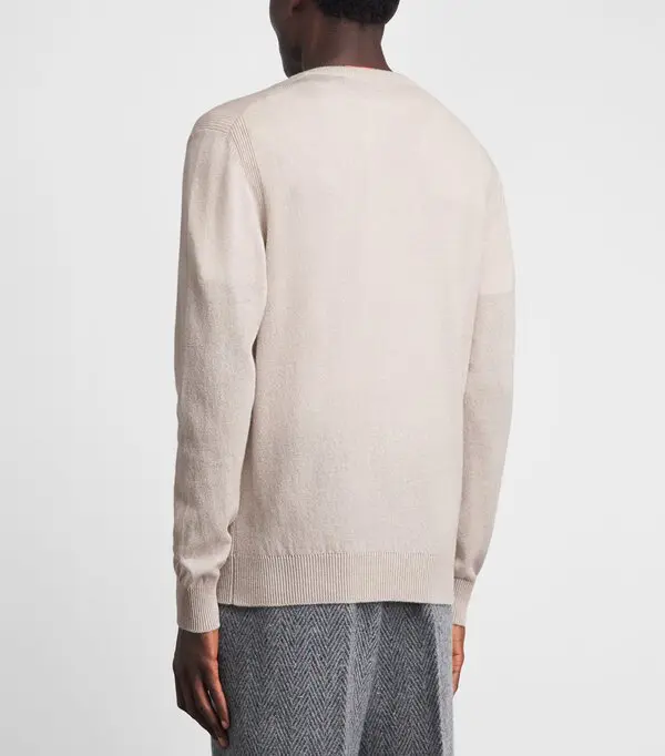 ISAIA Cashmere V-neck Sweater