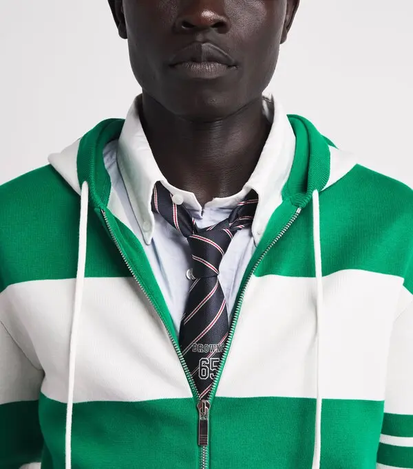 Thom Browne Silk Browne 65 Tie