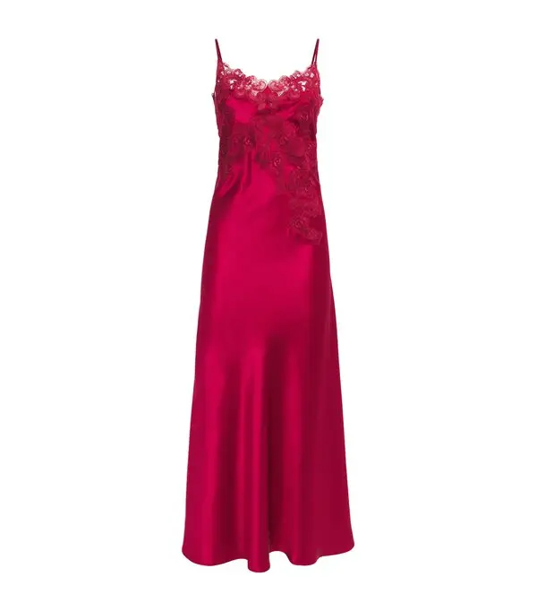 Loretta Caponi Silk Lace Grimilde Nightdress