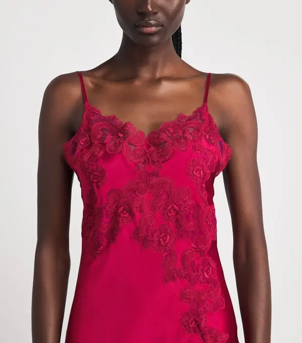 Loretta Caponi Silk Lace Grimilde Nightdress