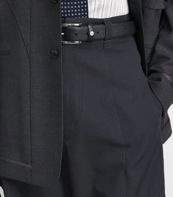 Paul Smith Wool Ripstop Fatigue Trousers