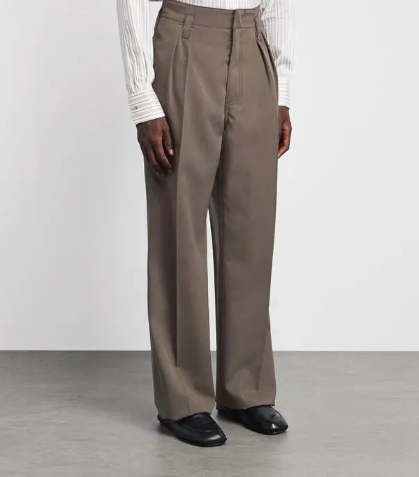 Paul Smith Wool Pleated Trousers