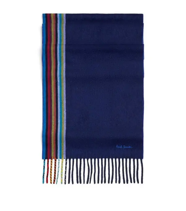PAUL SMITH Cashmere Signature Stripe Scarf