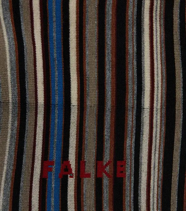 Falke Cotton-blend Microblock Stripe Socks