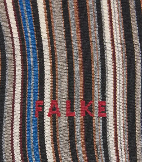 Falke Cotton-blend Microblock Stripe Socks