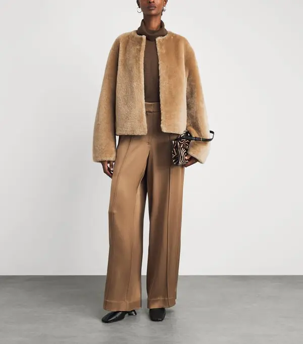 CHAROUX Shearling Edie Coat