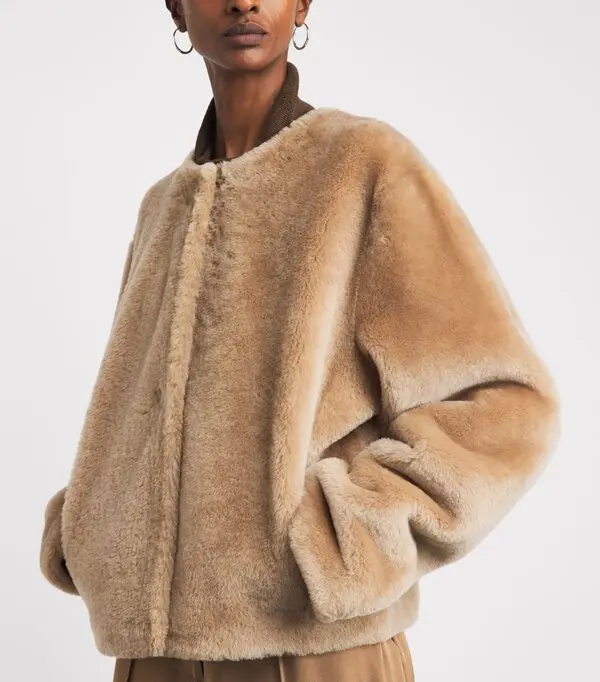 CHAROUX Shearling Edie Coat