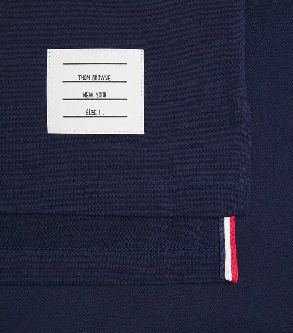Thom Browne Cotton 4-stripe T-shirt