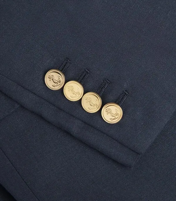Thom Browne Linen-cotton University Blazer