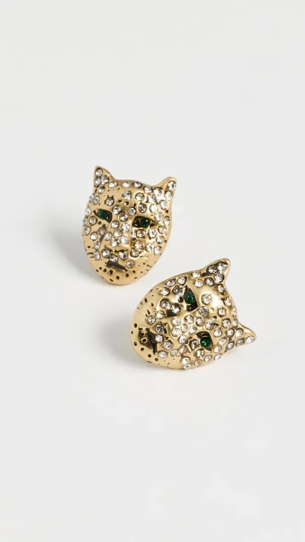 Clare V. Whiskers Stud Earrings