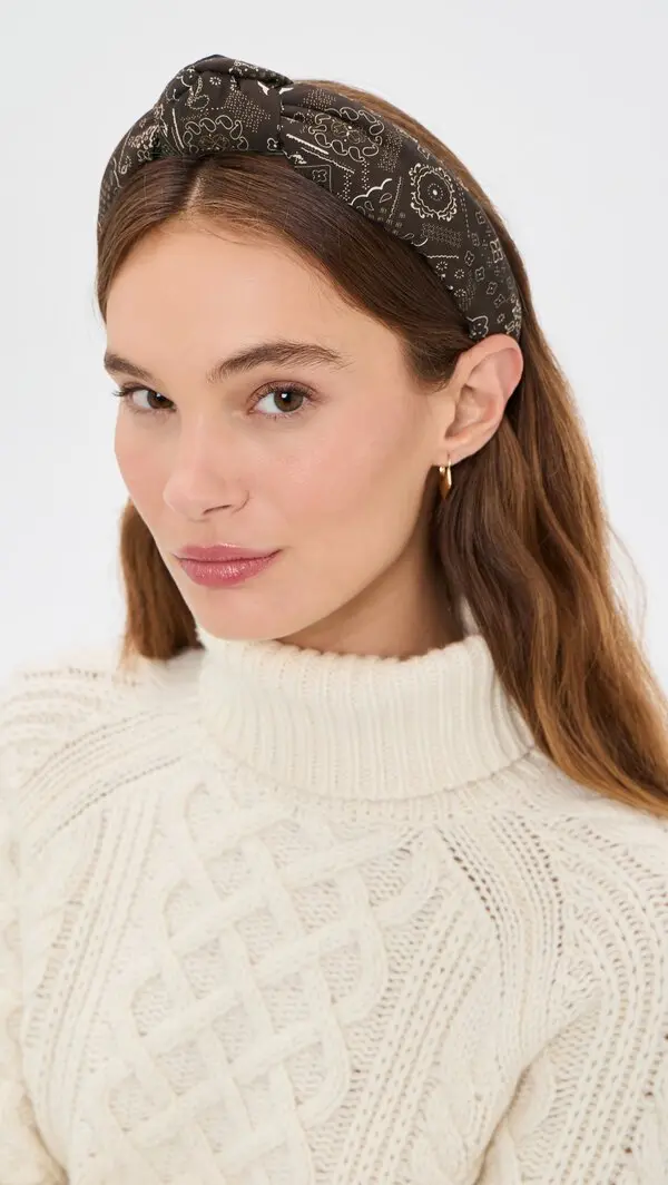 Lele Sadoughi Knotted Bandana Headband