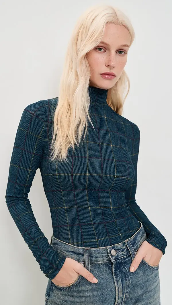 VERONICA BEARD JEAN Wyeth Turtleneck