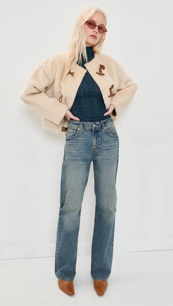 VERONICA BEARD JEAN Wyeth Turtleneck