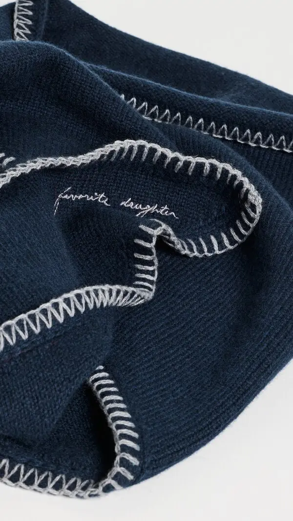 FAVORITE DAUGHTER The Stitched Triangle Scarf