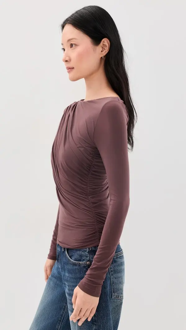 FRAME The Draped Top