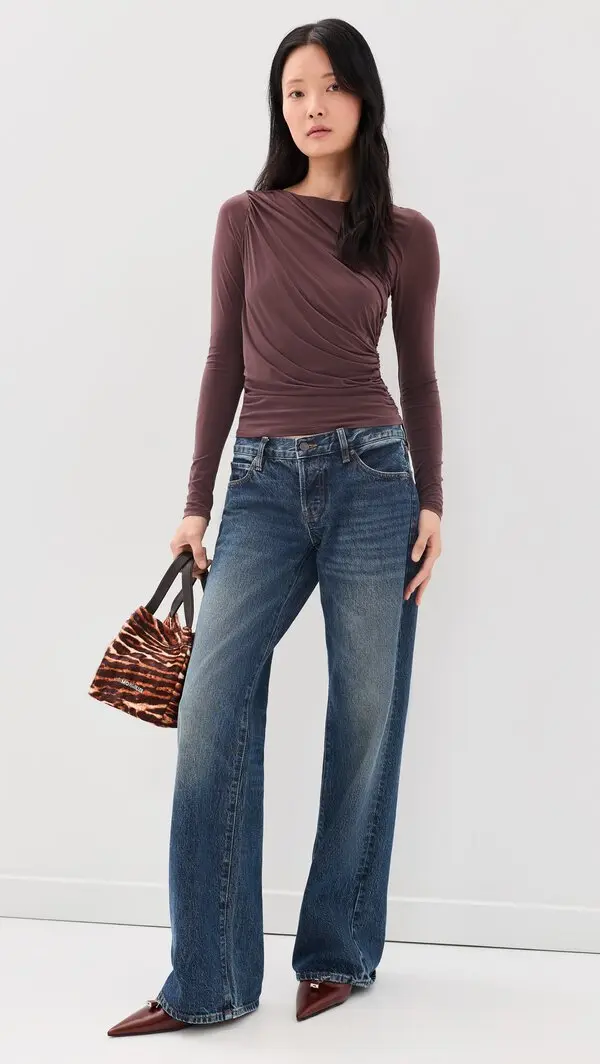 FRAME The Draped Top