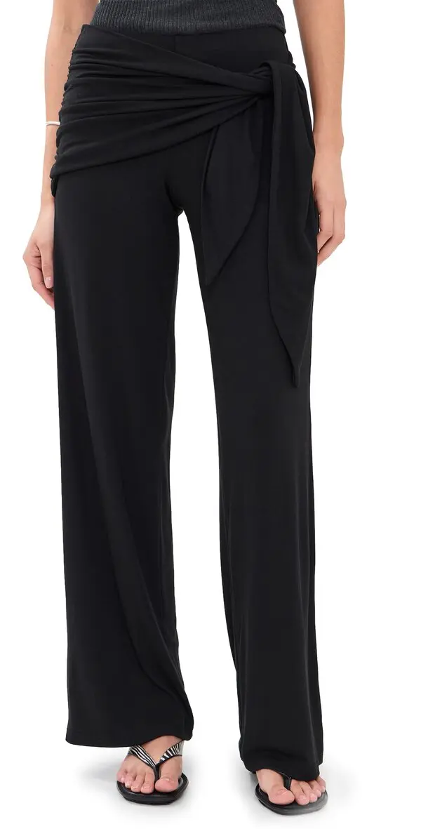 RUNAWAY THE LABEL Tolani Side Tie Pants