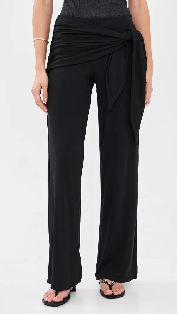 RUNAWAY THE LABEL Tolani Side Tie Pants