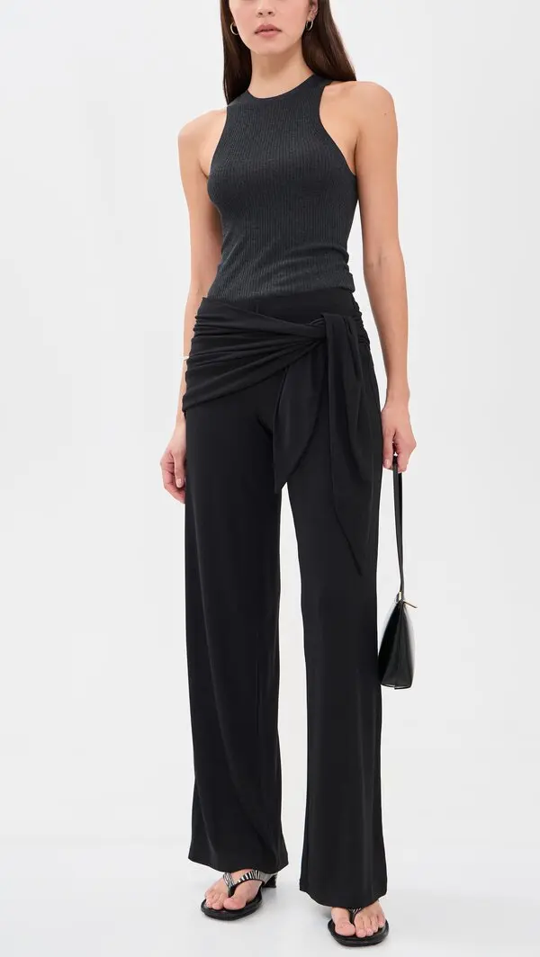 RUNAWAY THE LABEL Tolani Side Tie Pants