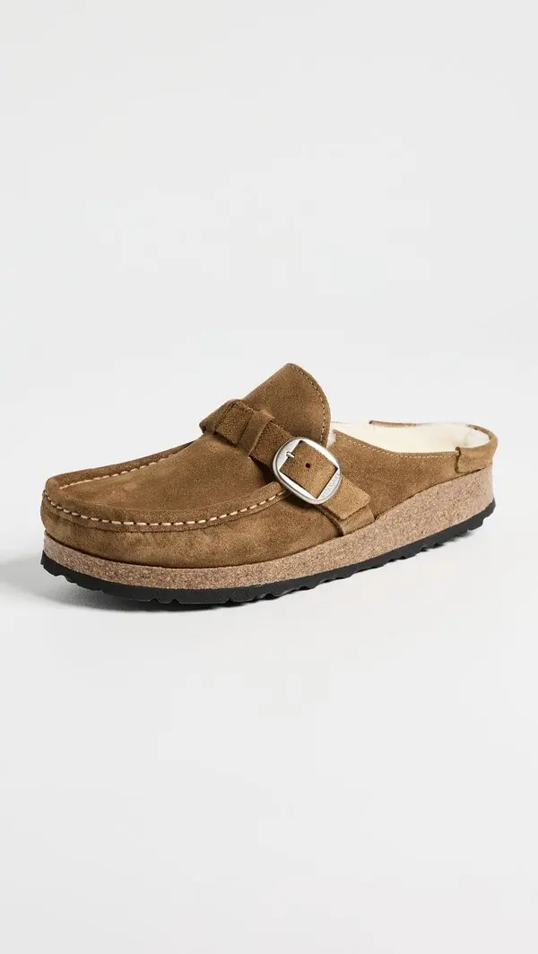 BIRKENSTOCK Buckley Shearling Clogs