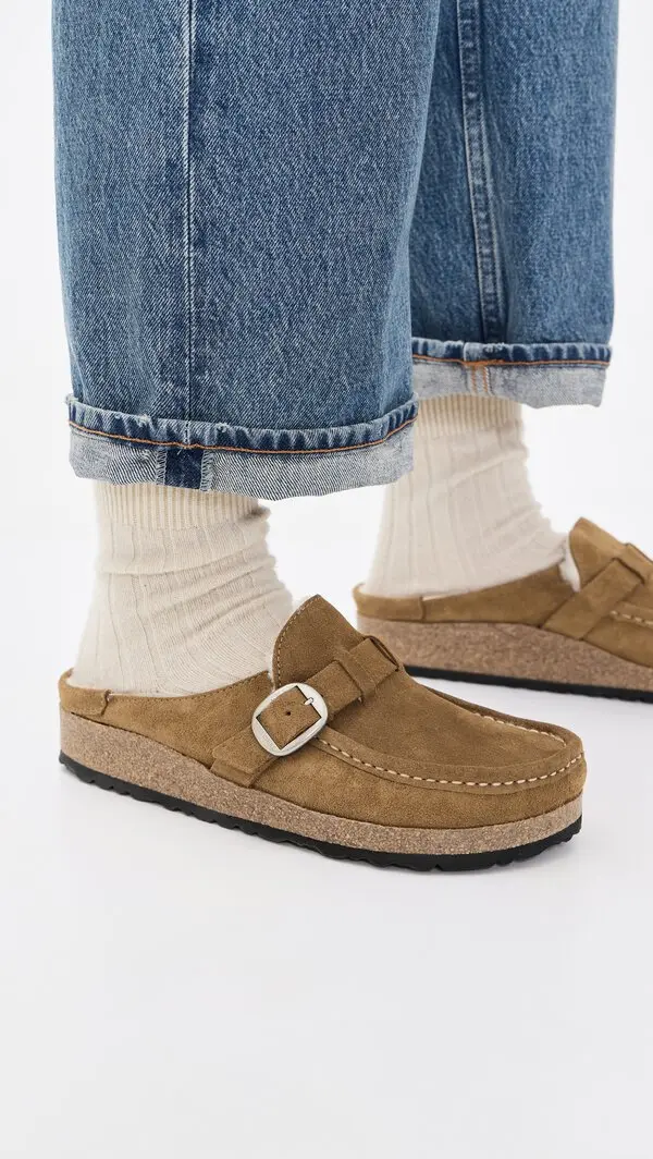BIRKENSTOCK Buckley Shearling Clogs