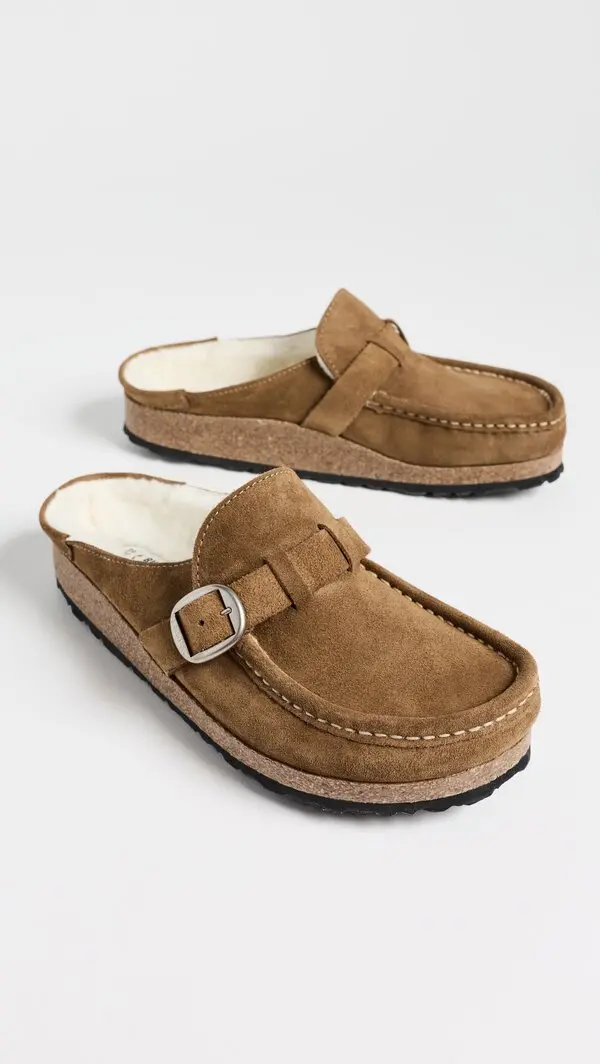 BIRKENSTOCK Buckley Shearling Clogs