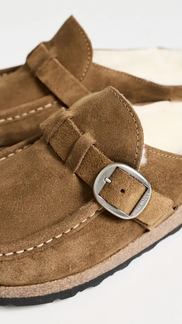 BIRKENSTOCK Buckley Shearling Clogs