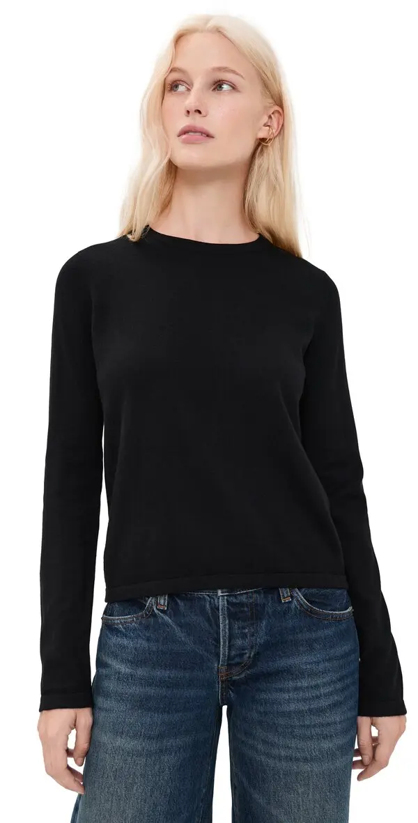 RAILS Cotton Cashmere Long Sleeve Tee