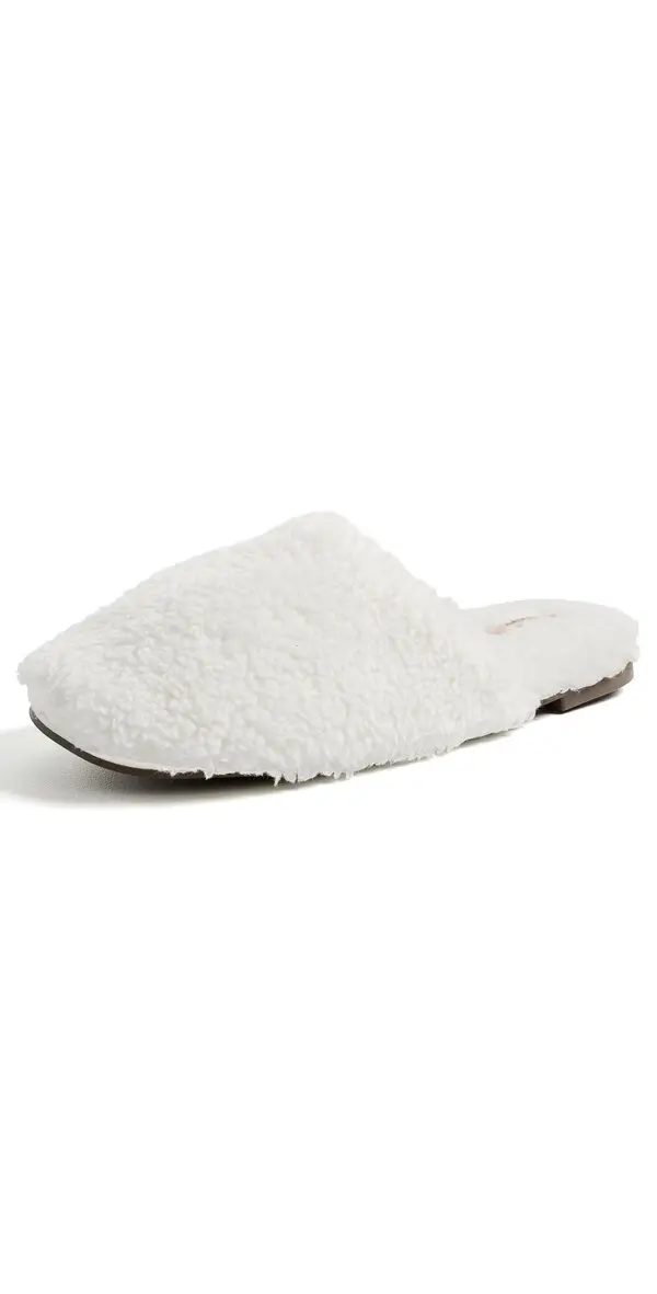 Eberjey Sherpa Slippers - Ivory